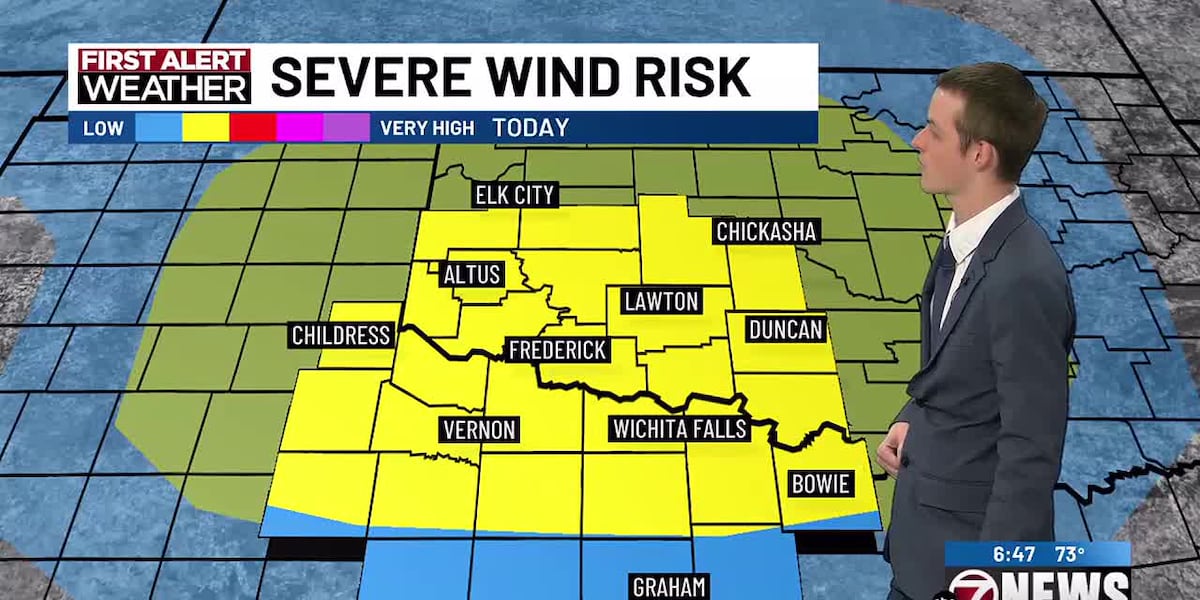 Strong To Severe Thunderstorms Possible Later Today And Tonight 7 7 Am